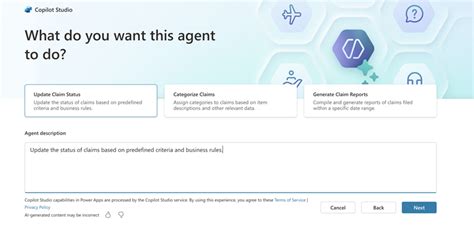 在画布应用中使用代理构建器自动执行业务流程 power apps microsoft learn