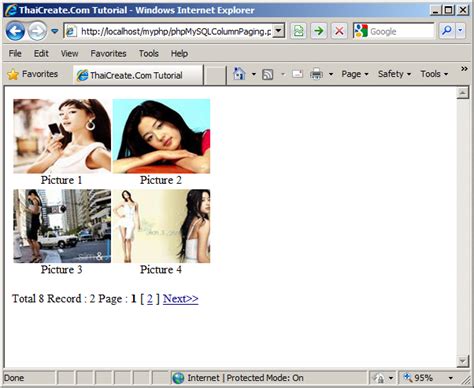 Php Mysql Multiple Column And Pagingpagination