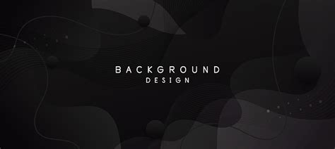 추상적 인 어두운 검은 색 그라데이션 유체 웨이브 배경기기학적 모양 현대 미래지향적 배경 방문 페이지 책 표지 브로셔 전단지 잡지 모든 브랜딩 배너 헤더 프리젠 테이션 및