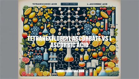 Tetrahexyldecyl Ascorbate Vs L Ascorbic Acid Choosing The Best Vitamin