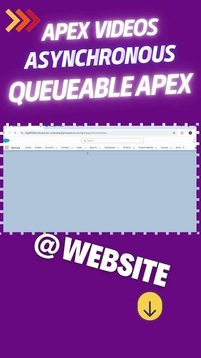 Asynchronous Apex Queueable Apex Sfdctelugu Youtube