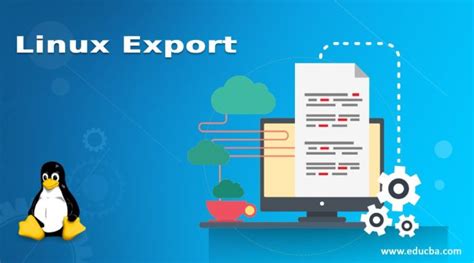 linux export explanation and command with different outputs