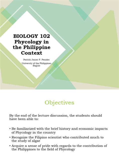 Bio 102 Lec 04 Pdf Algae Philippines