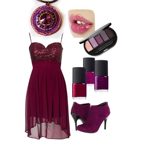 Purple Dress Outfit For A Sexy Date Shop