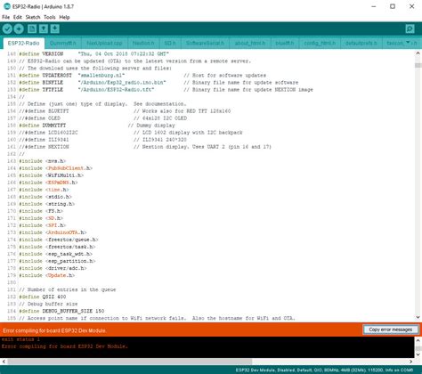 How To Install The ESP Radio To ESP Board Issue Edzelf Esp Radio GitHub