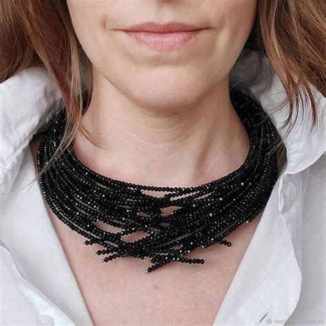 Бусы чокер в стиле Кучинелли в интернет-магазине Ярмарка Мастеров по ...