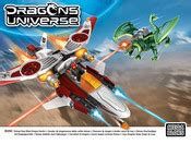 Mega Bloks Dragons Universe Deluxe Drachenjager Mit Doppelgeschutz