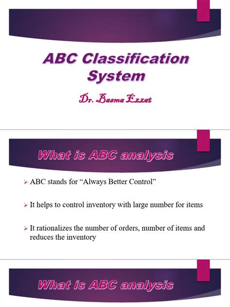 Or511 Lect 2 Abc Classification System 1 Pdf Inventory Percentage Or511 Lect 2 Abc Classification System 1 Pdf Inventory Percentage