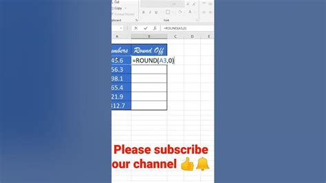 Youtube Shorts How To Remove Digits After Decimal Amzng Trick Short Advanceexcel
