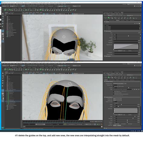 Xgen Interpolation Problem Autodesk Community