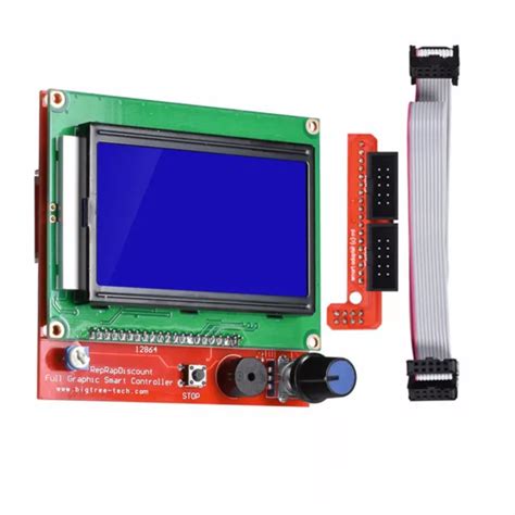 3d Printer Display Lcd 12864 Ramps 1 4 Liquid Smart Controller Reprap 12864 R Eur 17 68