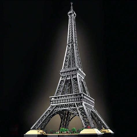 1pc Paris Eiffel Tower Model Building Blocks Toy Famous Elegant Scenic Spot In France Great