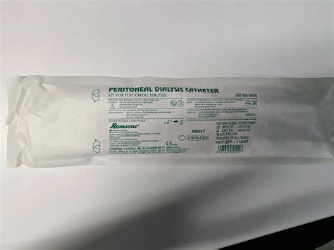 Plastic Peritoneal Dialysis Catheter Set For Hospital At ₹ 276piece