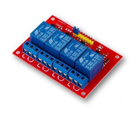 Moduł Przekaźników Realy 4 Opti Arduino Raspberry Sklep Opinie Cena