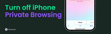 How To Turn Off Private Browsing On IPhone Smoothly