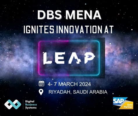 Digital Business Systems Dbs Mena On Linkedin Dbs Mena Sap Partner At Leap