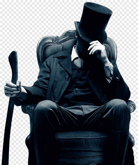 رجل يجلس على كرسي أريكة أسود يحمل قبعة صنبور سوداء وقصب ، عالم إسلامي