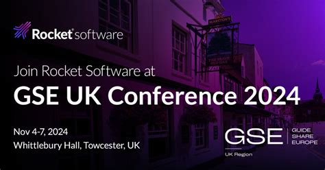 Rocket Software On Linkedin Rocket Software Is Gearing Up For The Gse Uk Region Conference 2024
