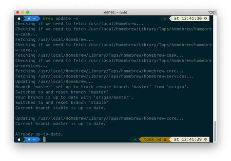 Macos brew update 慢 江如意的博客 分享学习