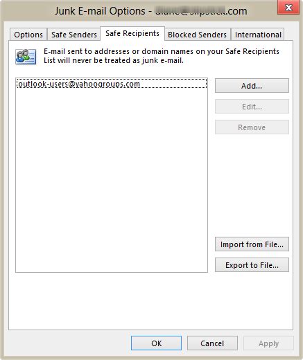 junk email filtering isn t working in outlook