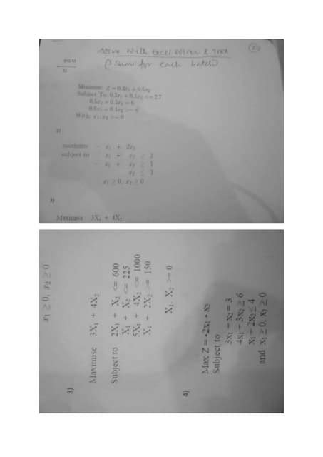 Optimization Assignment 2 Docx