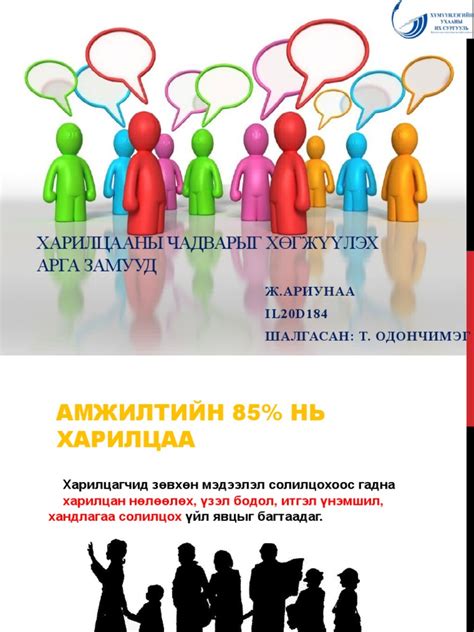 Харилцааны Чадварыг Хөгжүүлэх Арга Замууд Pdf