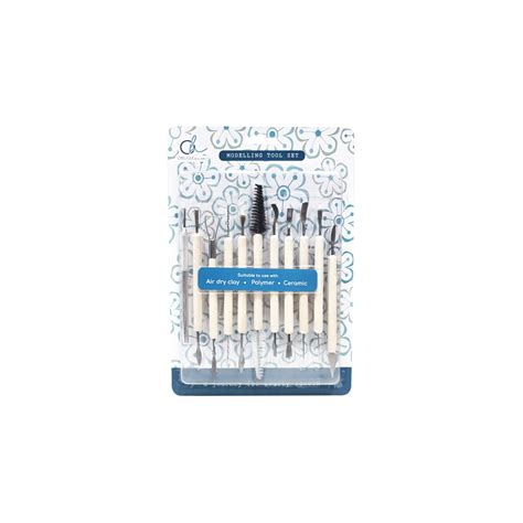 Clay Modeling Tool Set Obliq House
