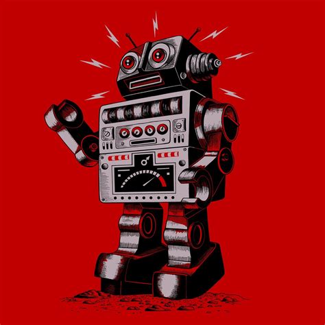 Vintage Robot Art Vintage Robot Vintage Robot Art Vintage Robots