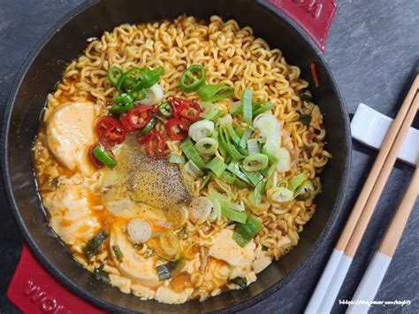 순두부 열라면 라면요리