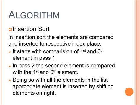Sorting And Its Types Pptx