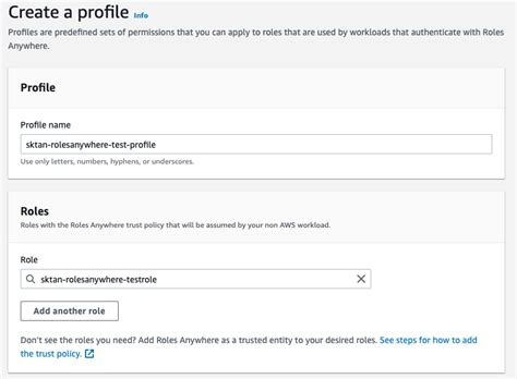 Using Iam Roles Anywhere