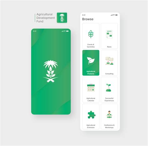 Agriculture Modern Mobile UI UX Design Download Offr On Behance