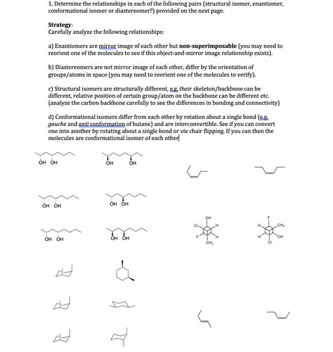 Solved 1 Determine The Relationships In Each Of The
