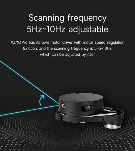 Ydlidar X3 Pro Lidar 360 Degree Laser Range Scanner 8m Supports Ros1 And Ros2 Arduino