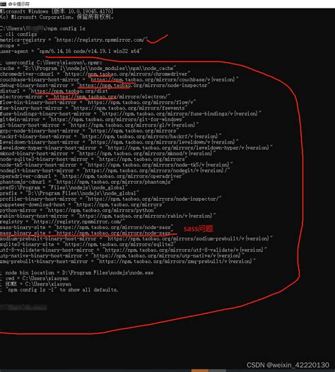 如何解决node Sass下载用的还是过期的淘宝源？node Sass 源 Csdn博客