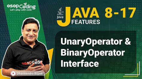 Unaryoperator And Binaryoperator Interface In Java Lambda Java 8 17