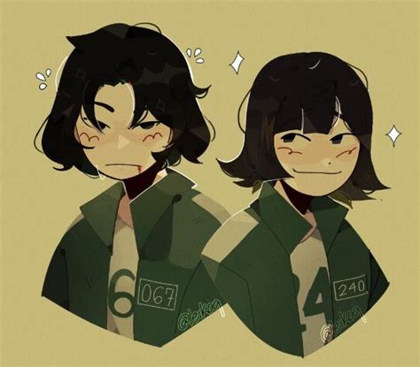 Squid Game 067 240 Фан арт Осьминог Рисунки