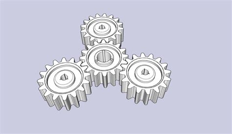 Stl File Gear Washer Disc Nut Screw Metal Gear Tool Gears 3d Printable Hinge Oclok ⚙️・model To