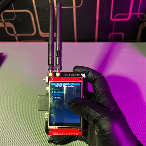 Hacker Nowful Esp32 Marauder By Justcallmekoko One Of The Best