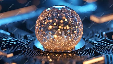 Abstract Technology Background Futuristic User Interface Hud Element Vector Illustration