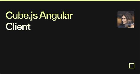 Cube Js Angular Client Codesandbox