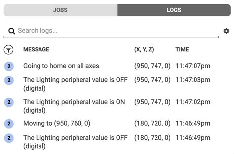 Jobs And Logs FarmBot Software Documentation