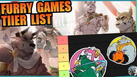 Furry Games Tier List Featuring Astatos Kings Of Hell And More Youtube