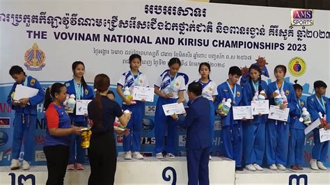 ក្រសួងការពារជាតិបន្ដឈរកំពូលតារាងឈ្នះមេដាយច្រើន៤ឆ្នាំជាប់ៗគ្នា កីឡាវ៉ូវីណាមជើងឯកថ្នាក់ជាតិ Ams