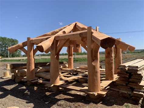 Беседка из стволов деревьев (50 фото) - фото - картинки и рисунки ...