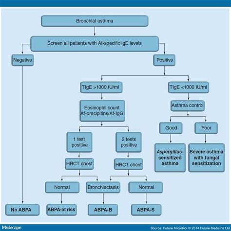 Diagnosis Of Allergic Bronchopulmonary Aspergillosis Bronchopulmonary