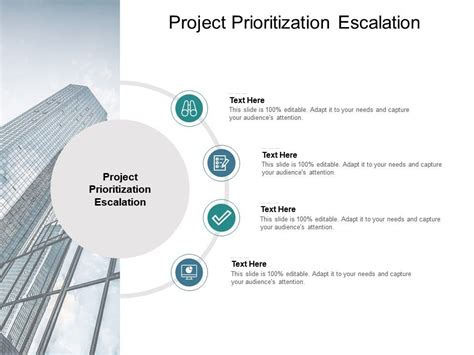 Project Prioritization Escalation Ppt Powerpoint Presentation Gallery Example Introduction Cpb