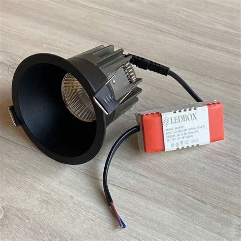 12w Cob Light Black Body At ₹ 392piece Led Cob Light In Jaipur Id 2852419101888