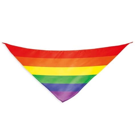 Pride PaÑuelo AlgodÓn Triangular Bandera ArcoÍris Sex Ludics