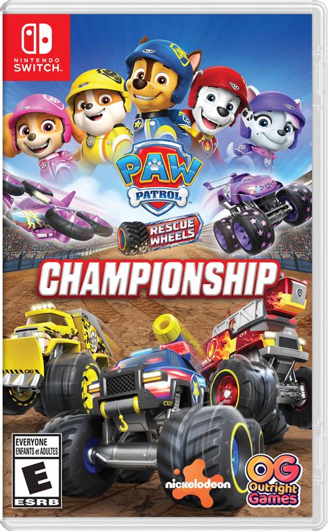 Paw Patrol Rescue Wheels Championship Nintendo Switch